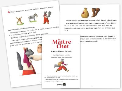 Lecture CE1 ♦ Le Maitre Chat