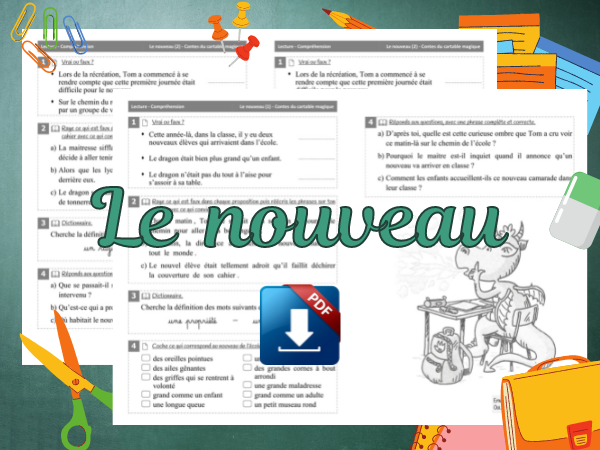 Lecture CE2 ♦ Contes du cartable magique (P. Barbeau) ~ Cartable d'une ...