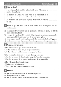 Lecture CE2 ♦ Conte : Dame Holle (Frères Grimm) ~ Cartable d'une maitresse